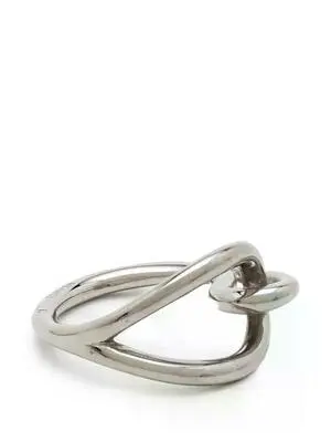 Hermès Jumbo Hook Scarf Ring - Silver