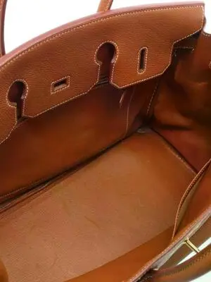 Hermès 2002 Clemence Birkin Retourne 35 Handbag