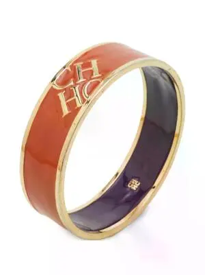 Carolina Herrera Tone Enamel Ch Bracelet