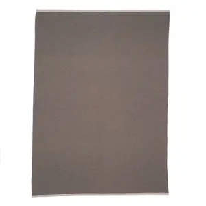 In2green Merino Wool Sustainable Knit Solid Textured Throw Blanket Wool Links - Grey