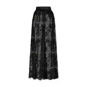 MONIQUE SINGH Embroidered Lace Maxi Skirt