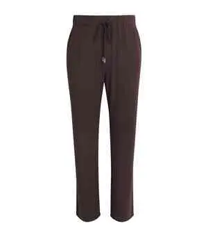 HOMEBODY Drawstring Pyjama Bottoms - Brown