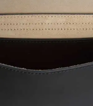Longchamp Small Leather Épure Cross-body Bag - Black