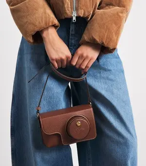 Longchamp Leather Épure Camera Bag
