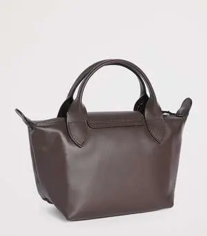 Longchamp Le Pliage Xtra Leather Pouch - Brown