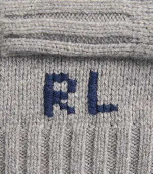 Polo Ralph Lauren Wool-cashmere Polo Bear Crew Neck Sweater