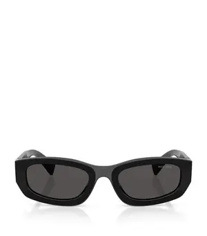 Miu Miu Irregular Rectangle Sunglasses