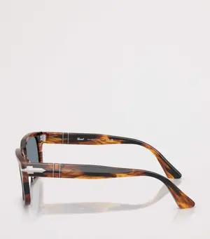 Persol Rectangular Acetate Sunglasses