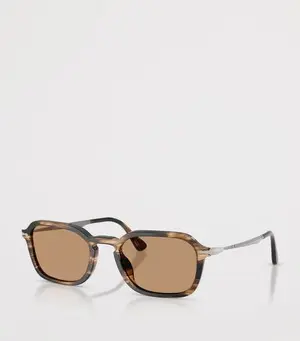 Persol Tortoiseshell Phantos Sunglasses