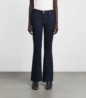 FRAME The Rodeo Low-rise Bootcut Jeans