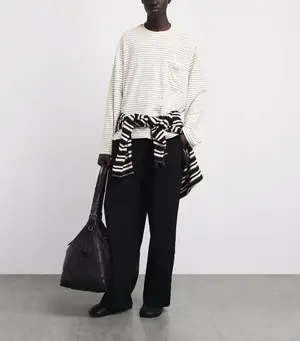 SONG FOR THE MUTE Stripe Long-sleeve T-shirt