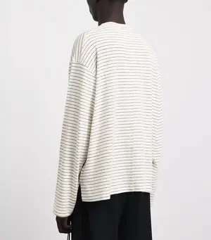 SONG FOR THE MUTE Stripe Long-sleeve T-shirt