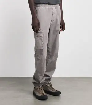 Stone Island Stretch-cotton Cargo Trousers
