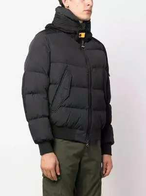 PARAJUMPERS Logo-patch Hooded Down Jacket