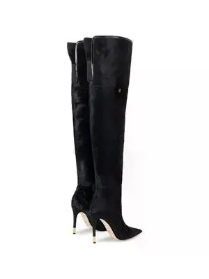 Elisabetta Franchi Cowhide Boots