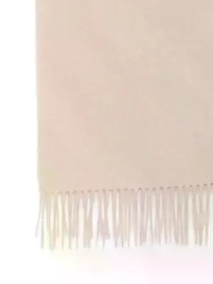 N.peal Woven Fringed Scarf - Neutrals