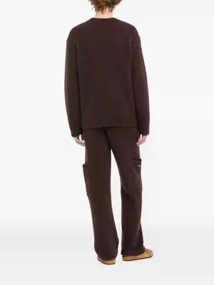 Alanui Ribbed-knit Cashmere-blend Sweater