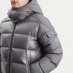 Moncler Maya Mixed Materials Padded Jacket