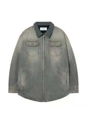 Off-White Bookish Zip-up Denim Jacket