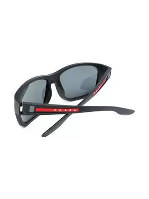Prada Linea Rosa Rectangle-frame Sunglasses