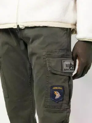 Alpha Industries Logo-patch Cargo Trousers