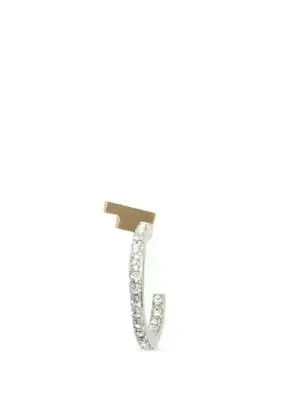 TRUSSARDI Trussardi T-Logo Hoop Earrings