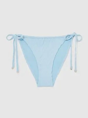 REISS Textured Wave Bikini Bottoms