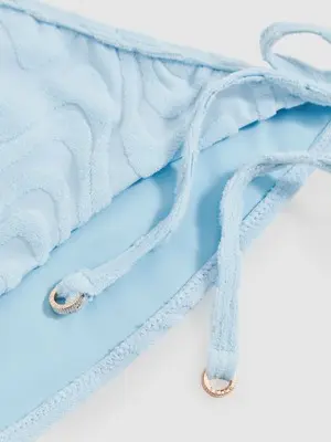 REISS Textured Wave Bikini Bottoms