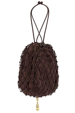 Savette Macrame Pouch - Coffee