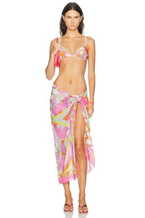 Emilio Pucci Lycra Triangle Bikini Top