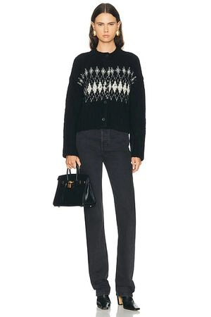 Altuzarra Fair Isle Knit Button-front Cardigan
