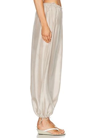 ST. AGNI Silk Adjustable Balloon Pant