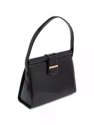 Saint Laurent Logo Plaque Tote Bag
