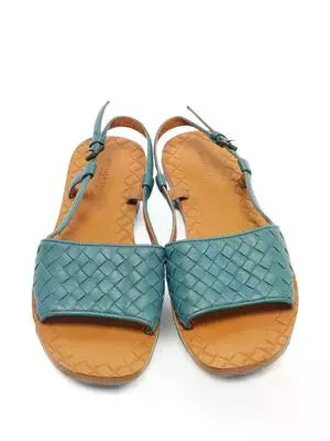 Bottega Veneta Intrecciato Slingback Sandals
