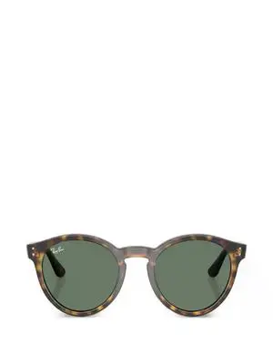 Ray-ban 2180 Reverse Round-frame Sunglasses