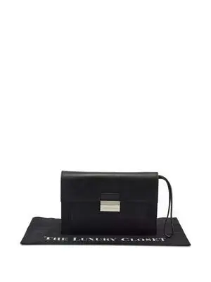 Fendi Push-lock Wristlet Clutch Bag