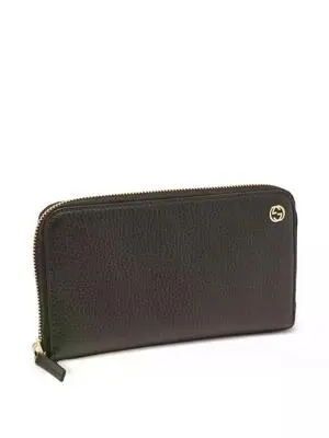 Gucci Interlocking G Continental Wallet - Black