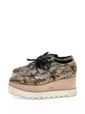 Stella McCartney Elyse Star Sneakers - Brown