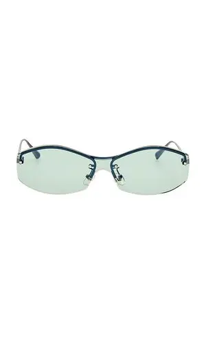 Jacquemus Geometric Sunglasses - Mint