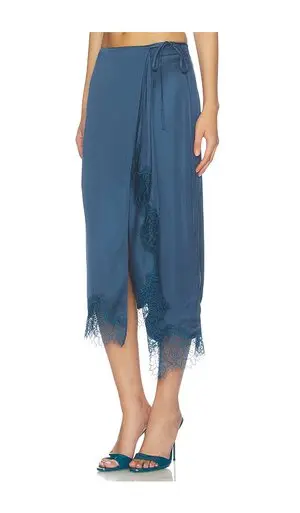 A.L.C. Bree Skirt With Lace Trim