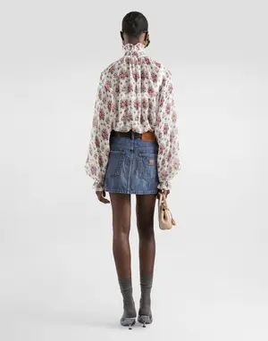 Dolce & Gabbana Denim Skirt Denim And Jeans Multi-colored