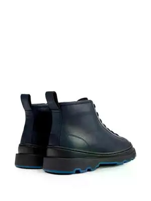 Camper Brutus+ Nubuck Leather Lace-up Ankle Boots