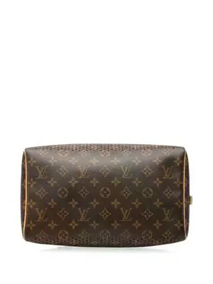 LOUIS VUITTON Monogram Perforated Speedy 30 Boston Bag