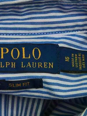 Polo Ralph Lauren Striped Button-down Shirt - Blue
