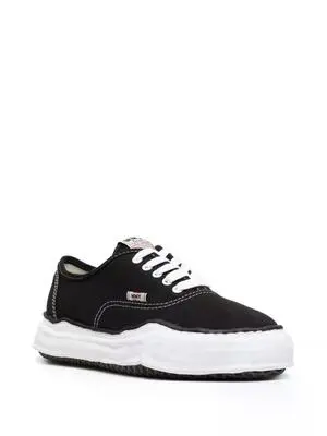 Mihara Yasuhiro Distressed-effect Chunky Sneakers - Black