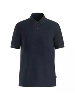 BOSS Floral Polo Shirt - Blue