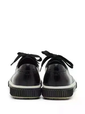 Prada Leather Brogue Derby Sneakers