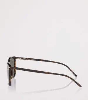 Saint Laurent Acetate Sl 851 Sunglasses - Brown