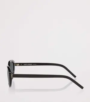 Saint Laurent Acetate Sl M154 Sunglasses - Black
