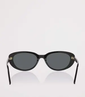 Saint Laurent Acetate Sl M154 Sunglasses - Black
